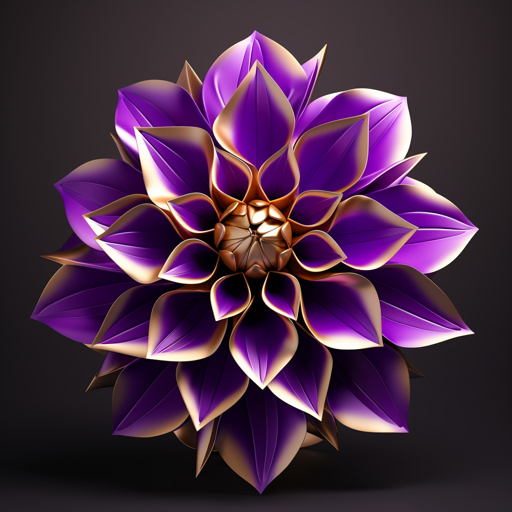 紫金花 -豆友Xfdk的Midjourney作品-豆绘AI - 专业且免费的在线AI绘图设计平台，轻松创作无限可能