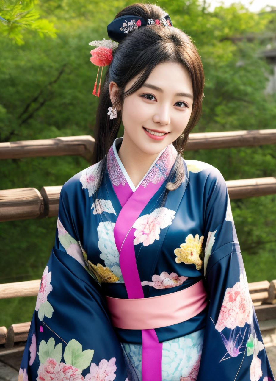 更换角度和服装，微笑，酒窝-豆友eOwo的以图出图-通用模式作品