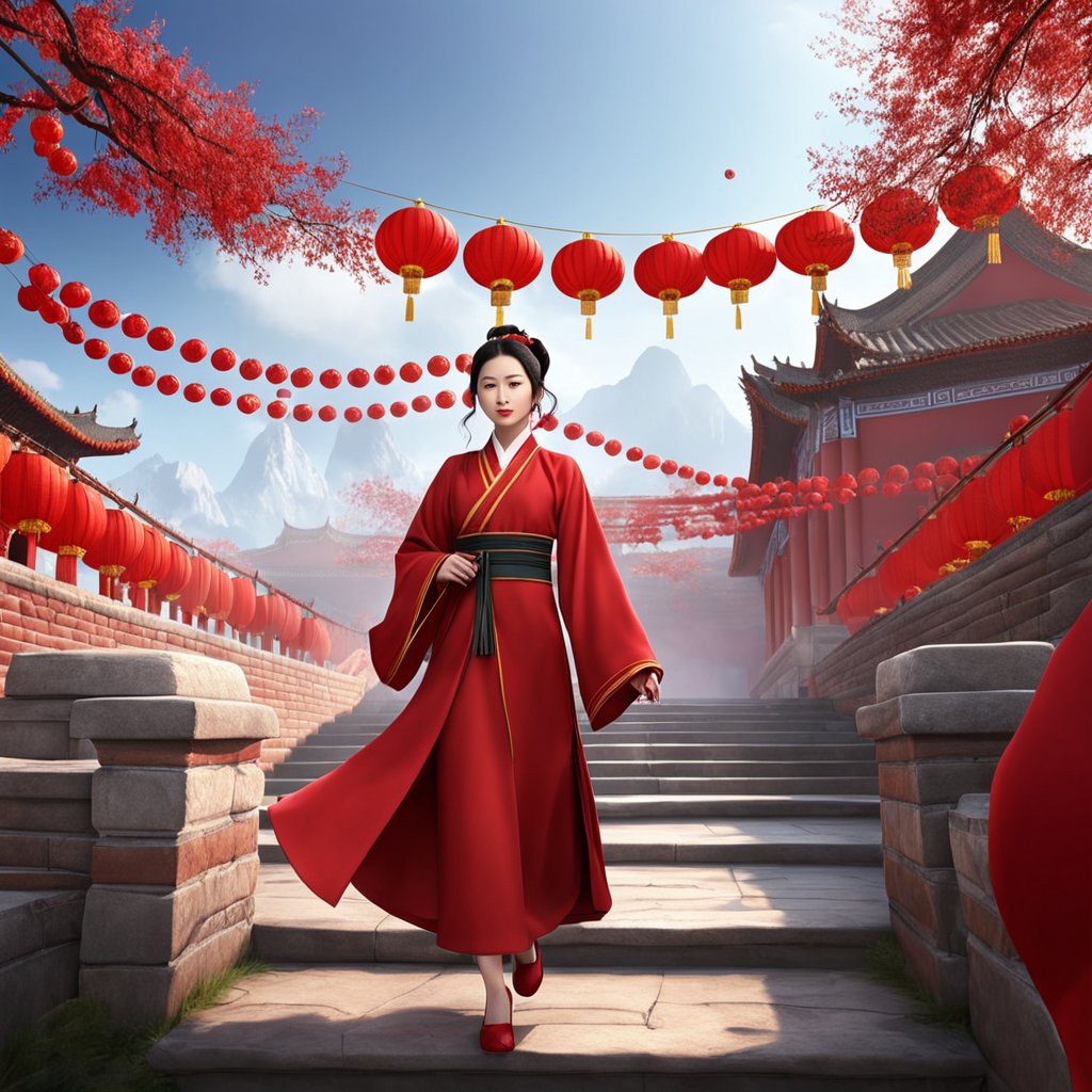 China, red culture, cultural connotation, strong s-豆友UZFg的文本出图-自定义创作作品