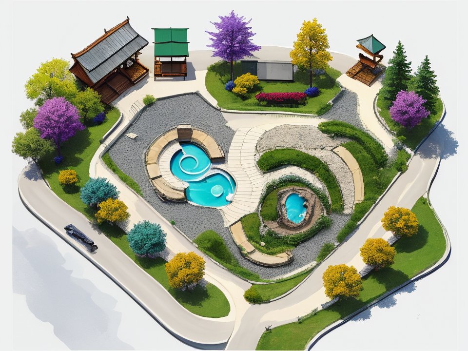 绿植，休息设施-豆友urNc的局部修改作品