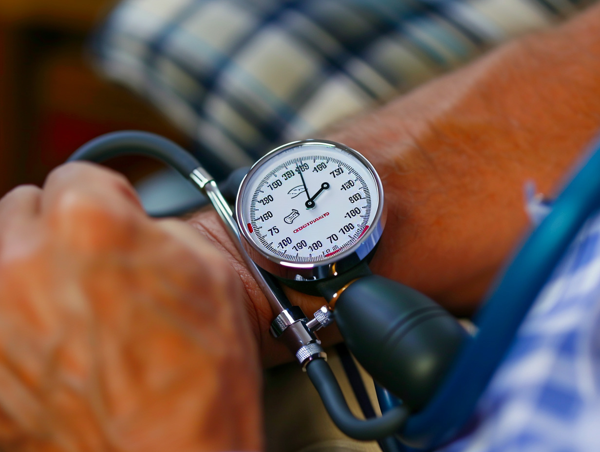 One person, oxygen blood pressure, closeup, real s-木木的文本出图-Midjourney模型作品