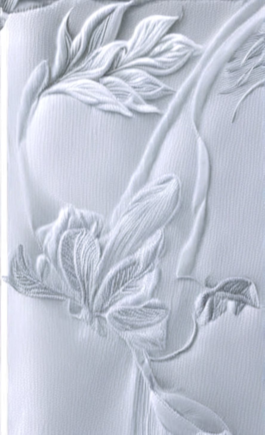 单色锦绣.刺绣-豆友nobM的以图出图-线稿渲染作品