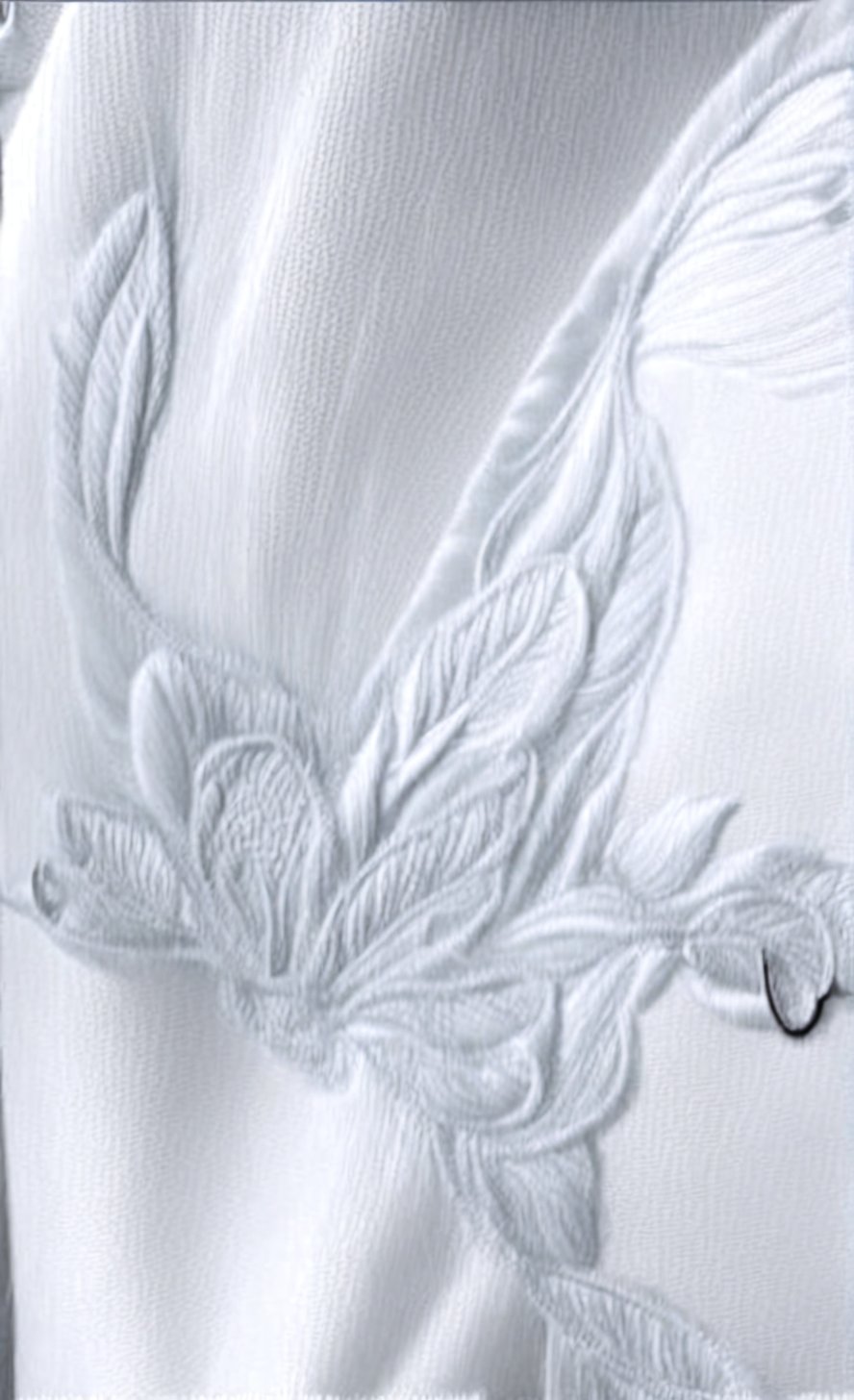 单色锦绣.刺绣-豆友nobM的以图出图-线稿渲染作品