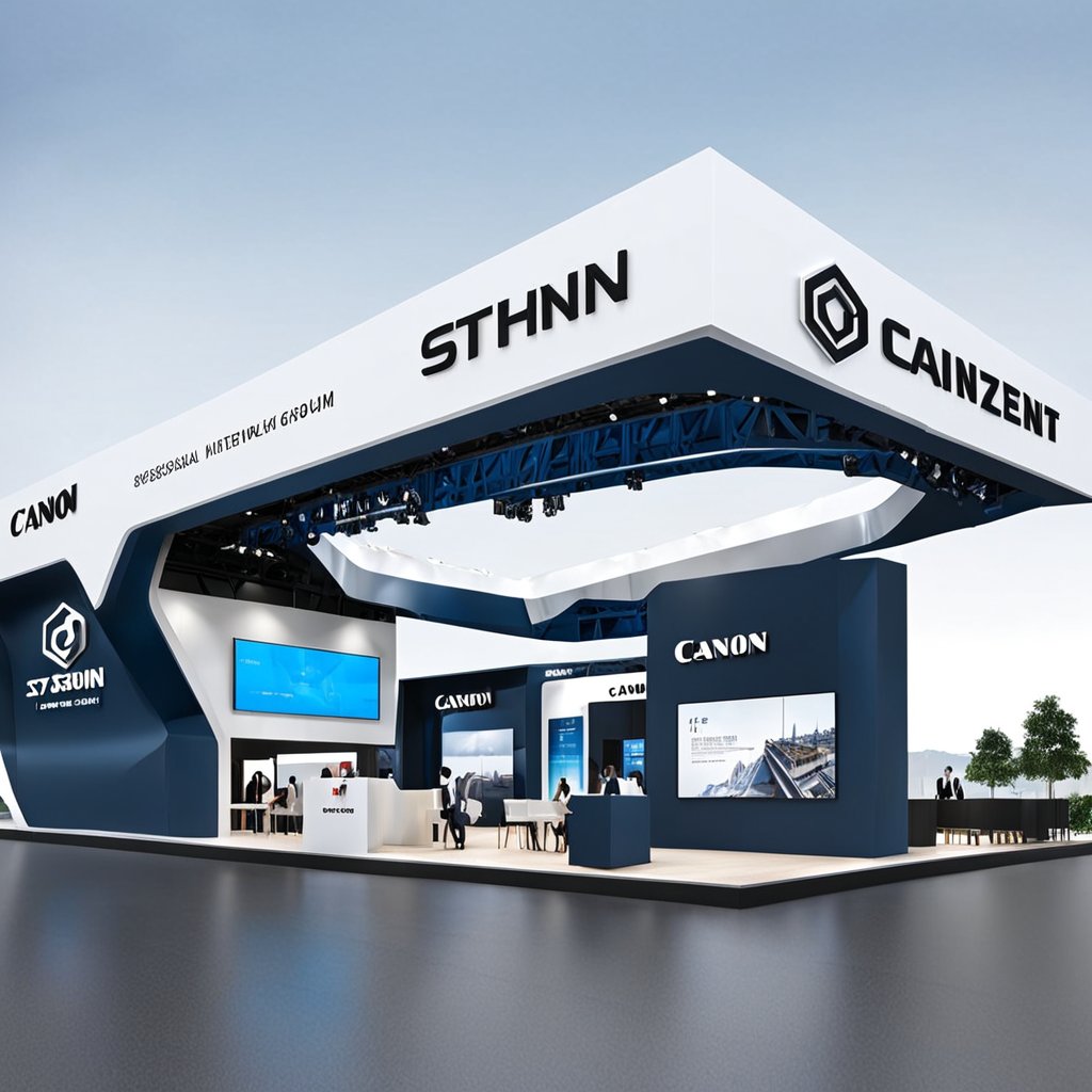 A super-large exhibition booth design for Shandon-豆友ePGo的文本出图-自定义创作作品