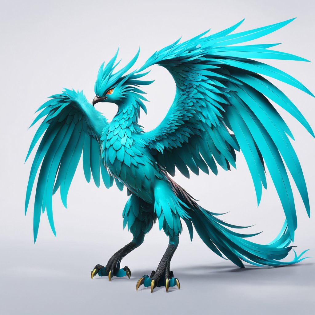 青色凤凰-豆友bNwc的文本出图-自定义创作作品