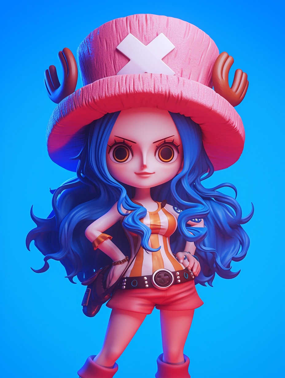 Nicole Robin from one piece,in the style of Carl K-豆友hZBA的文本出图 ...